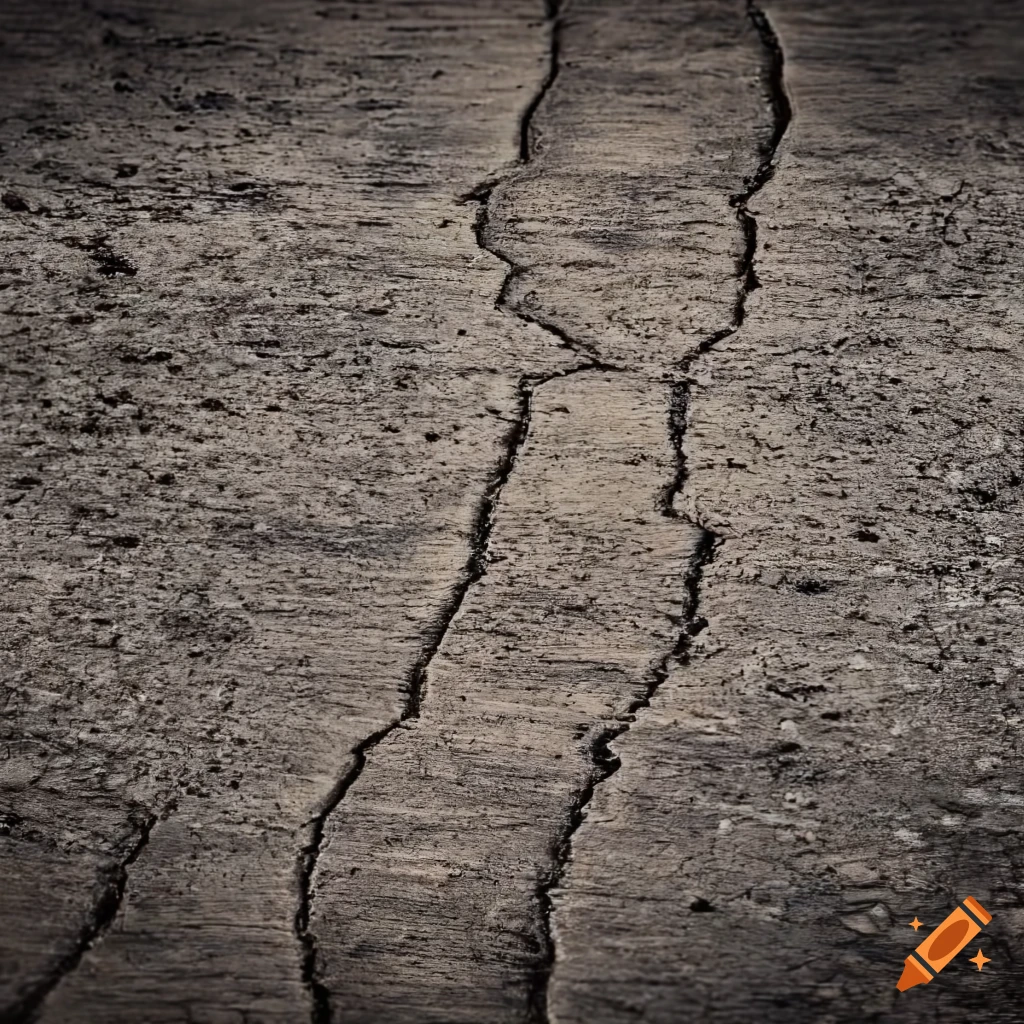 Texture of an old road