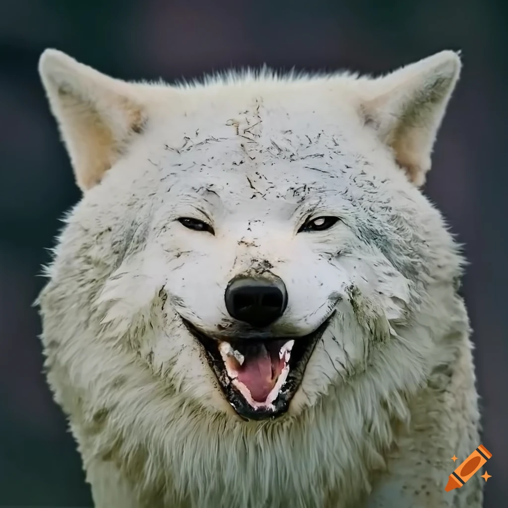 Photograph of a creature with exaggerated features in an uncanny valley ...