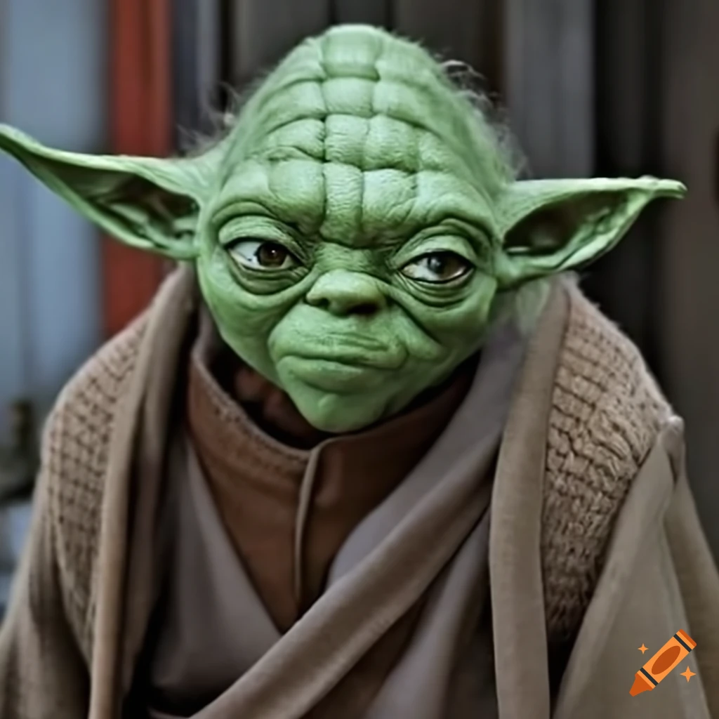 Yoda character on Craiyon
