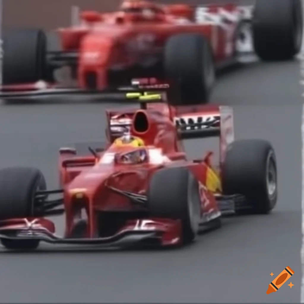 Cursed images of Formula One on Craiyon