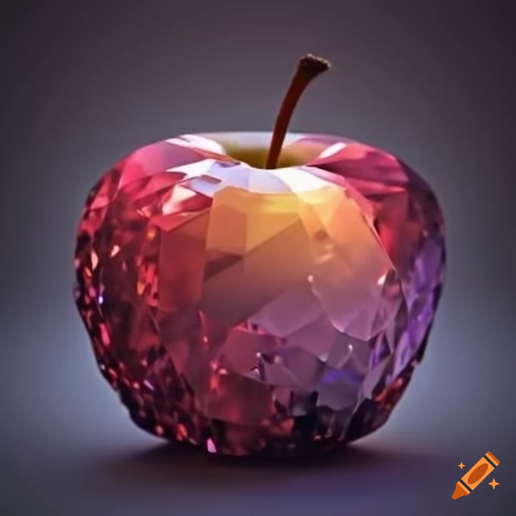 The crystal gem apple on Craiyon