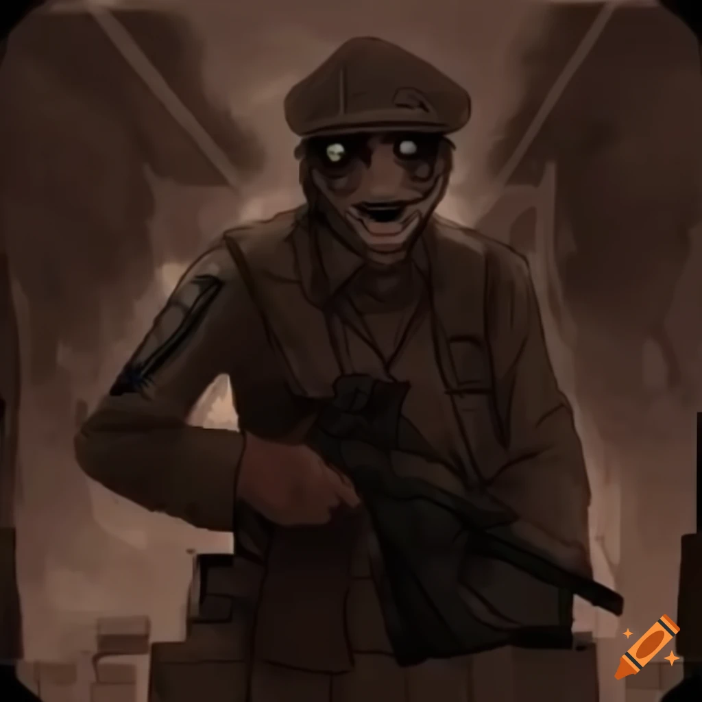 Artwork of scp john curry