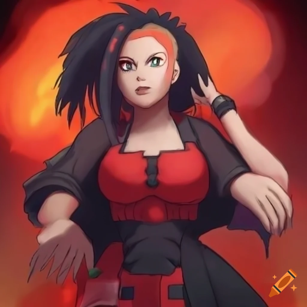 Realistic artwork of flannery from pokemon as a powerful female sith ...