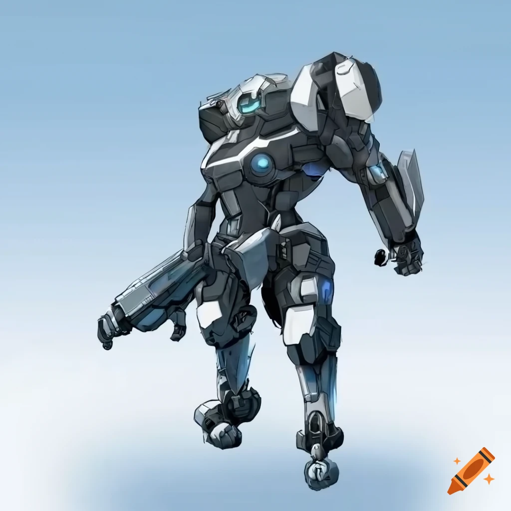 Police robot swat on Craiyon