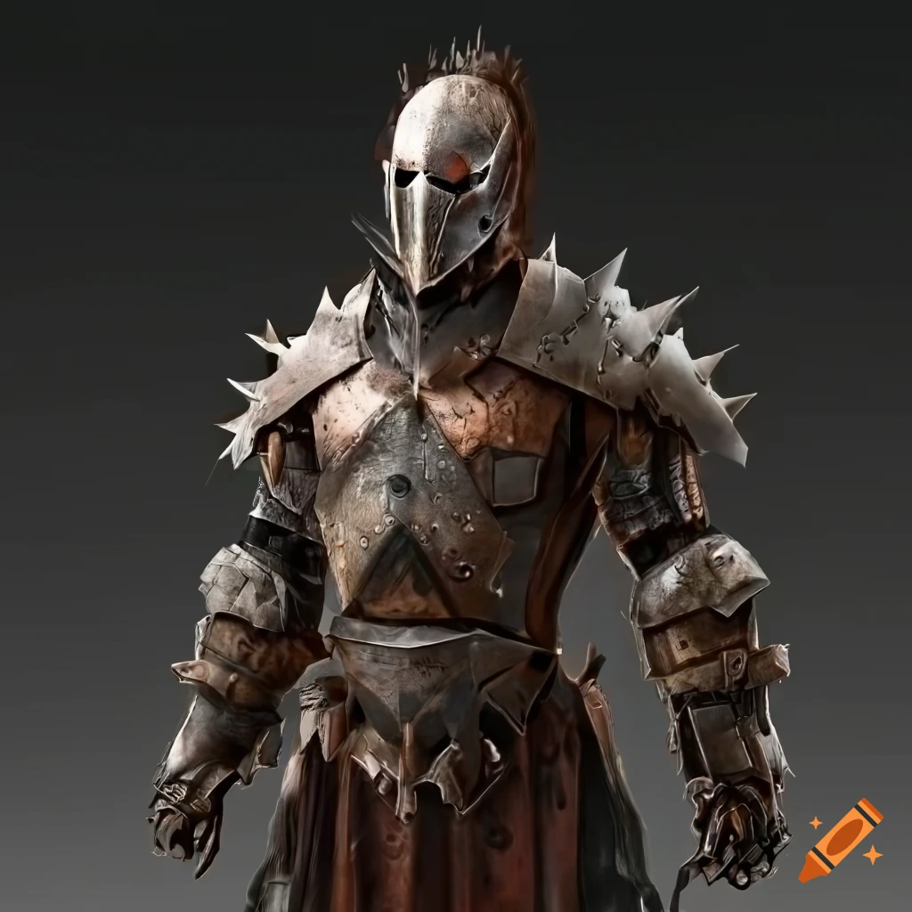 Complete blue armor on Craiyon