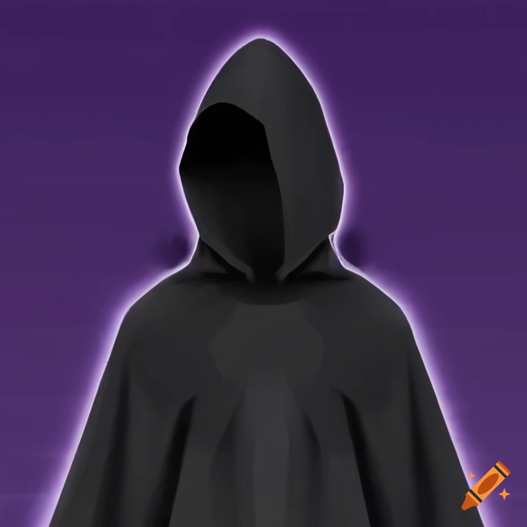 Raven-inspired cloak design on Craiyon
