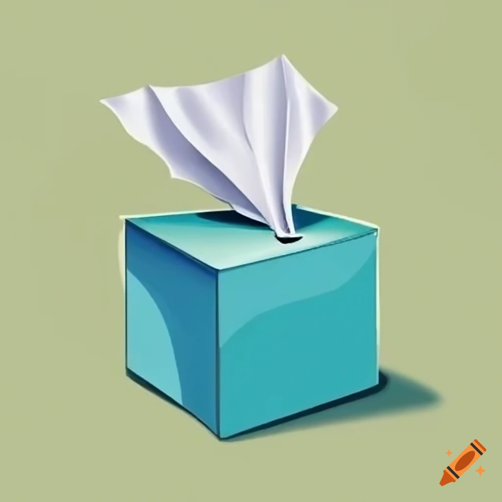 Cartoon paper tissues