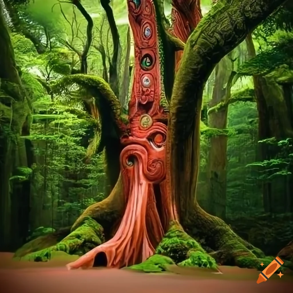 Maori forest mahuta on Craiyon