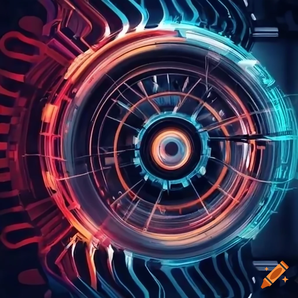 Image of futuristic multi-wheel transportation technology on Craiyon