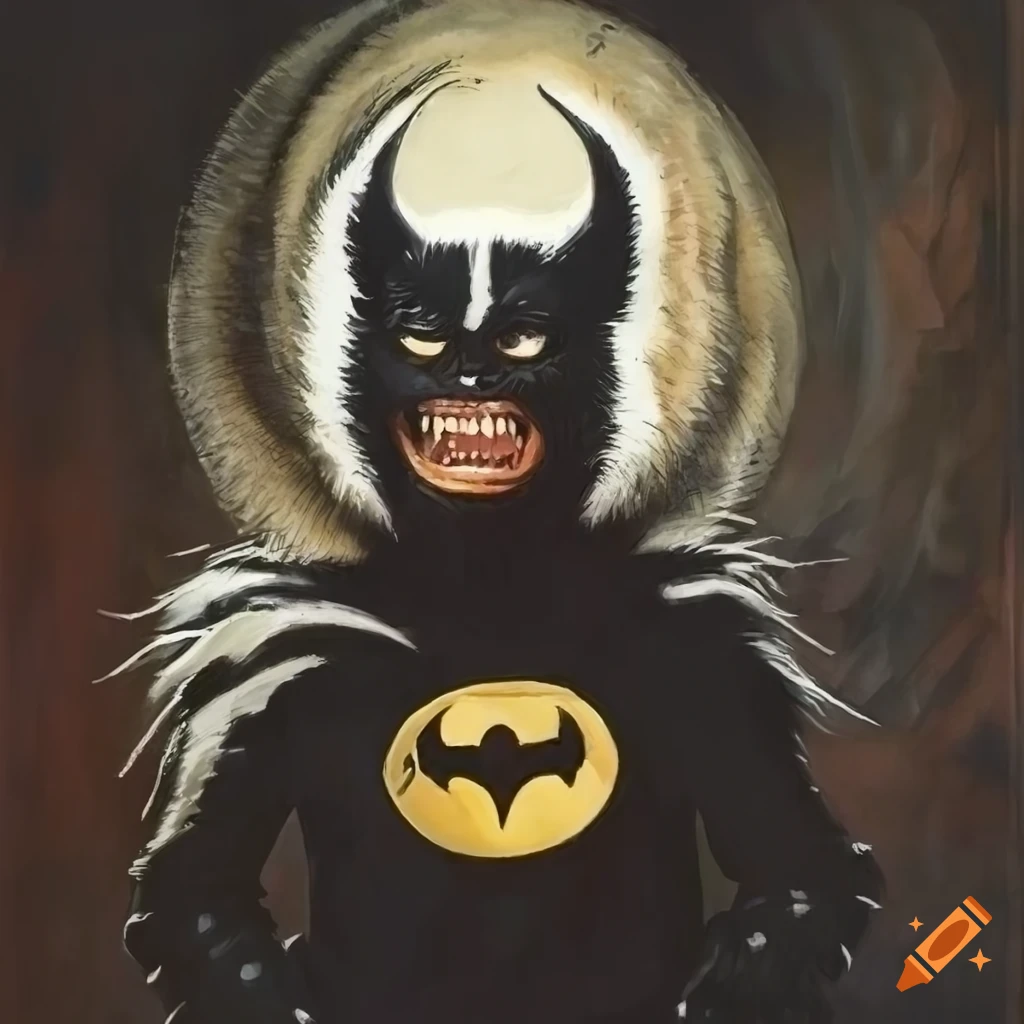 Villain skunk artwork by norman rockwell on Craiyon