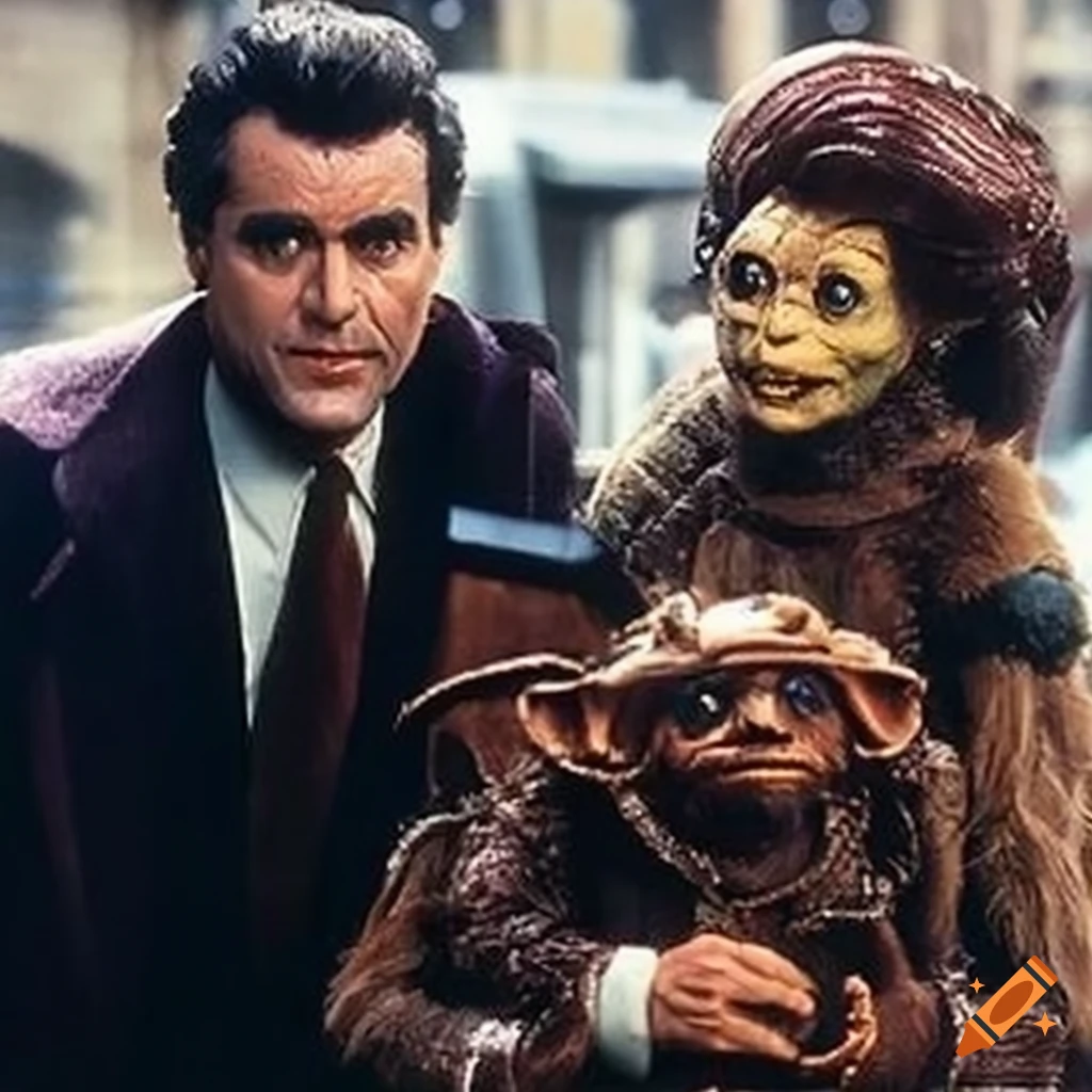 Scene from 1980s doctor who