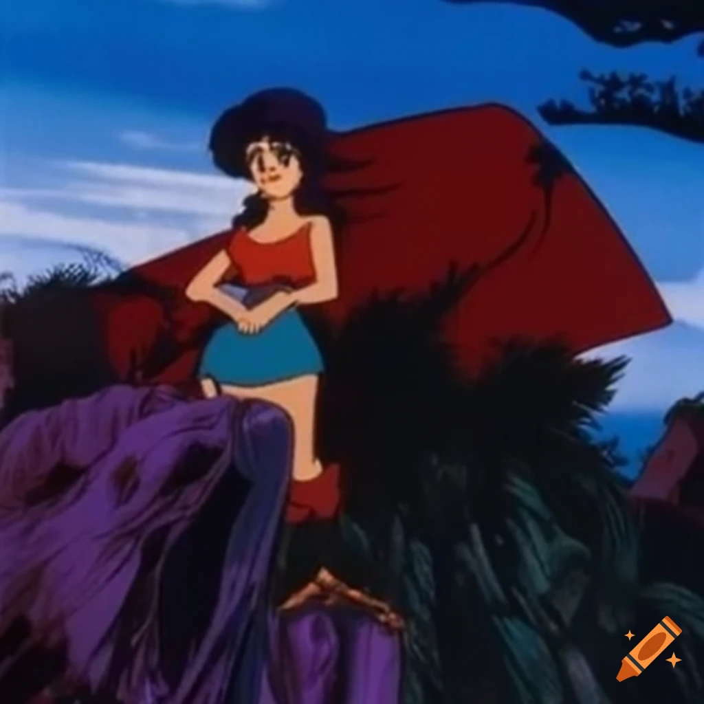 Scene from the dark crystal in kimagure orange road