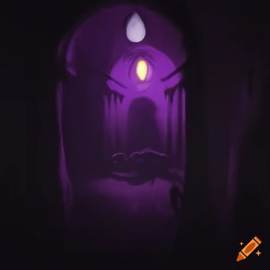 Super mario 64 hollow horror halls landscape on Craiyon