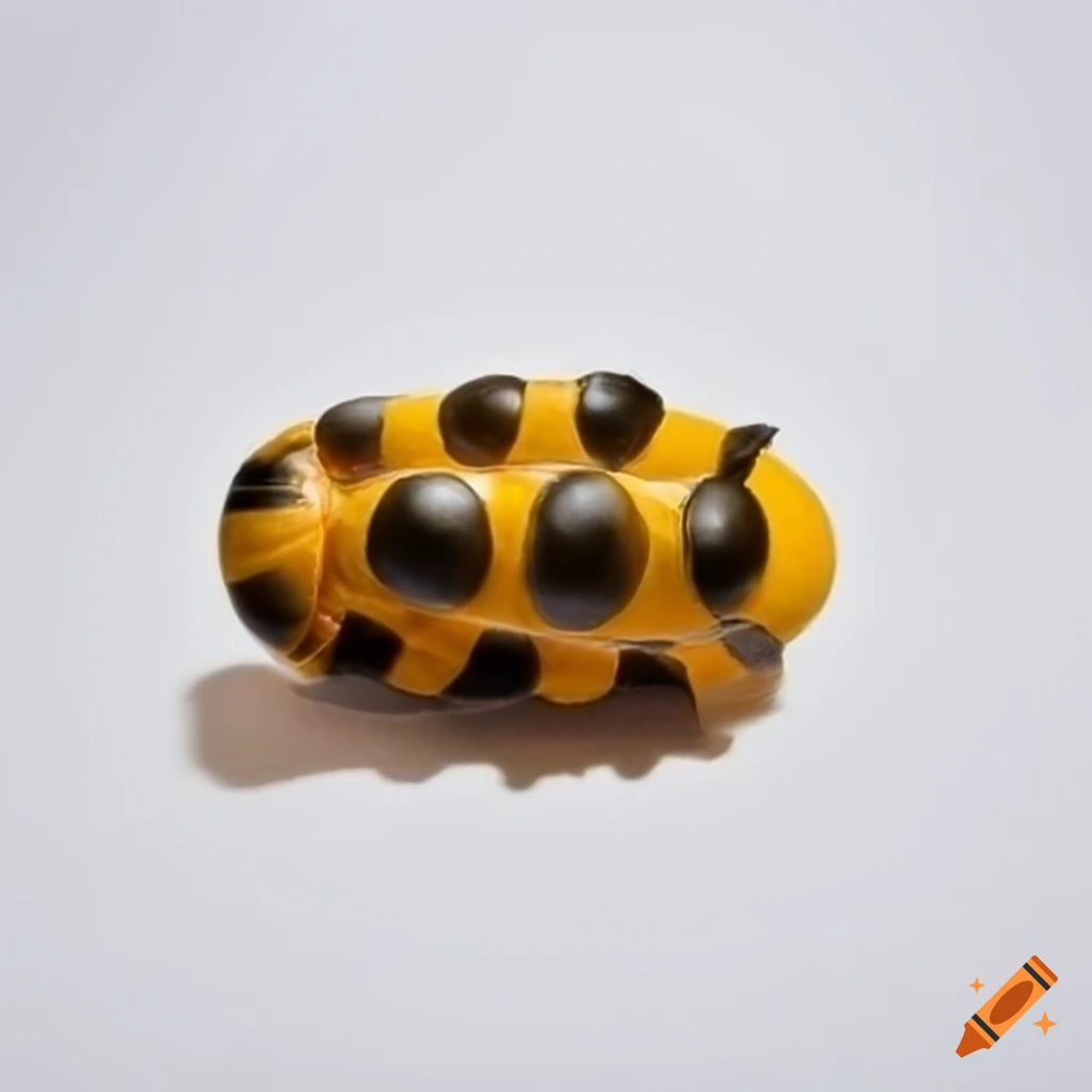 Artificial bee on a white background