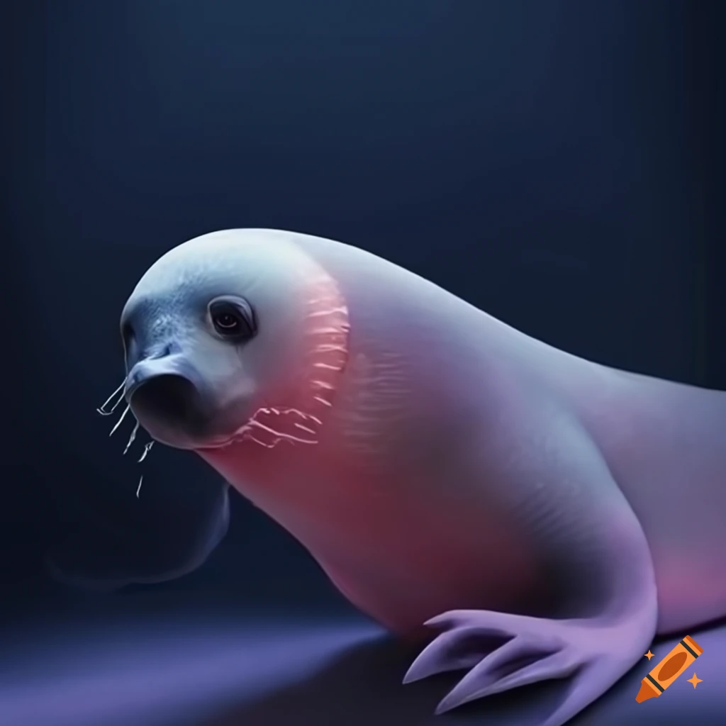 Digital art of a mythical sea creature