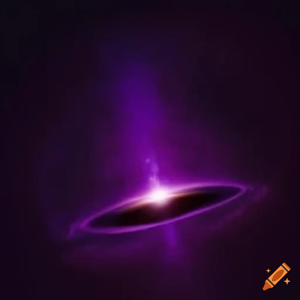 Artistic representation of time bending through space