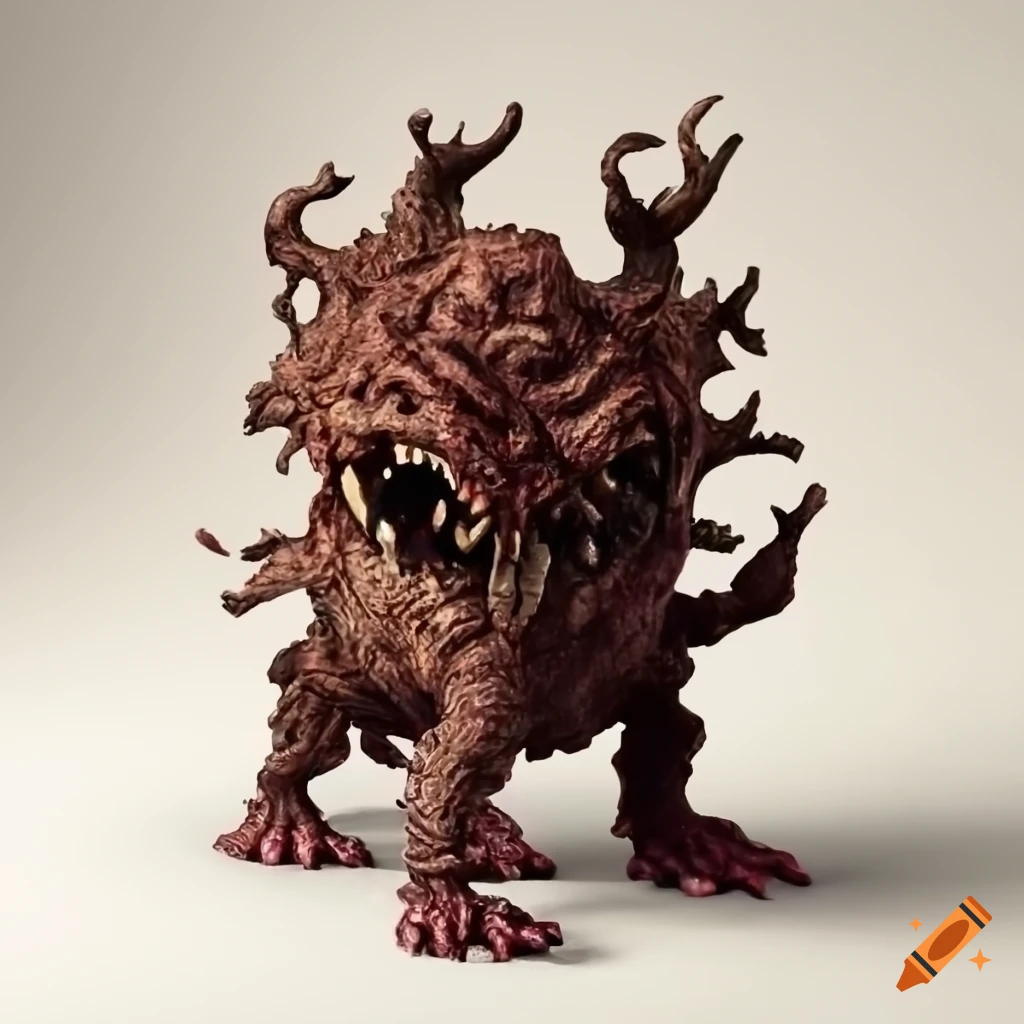 Miniature figurine of a shoggoth