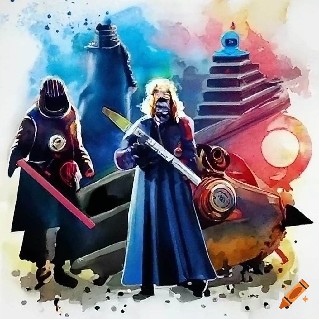 Warrior nomads scene from doctor who