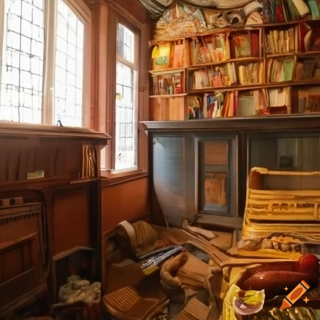 Image of people exploring a co-op building on Craiyon