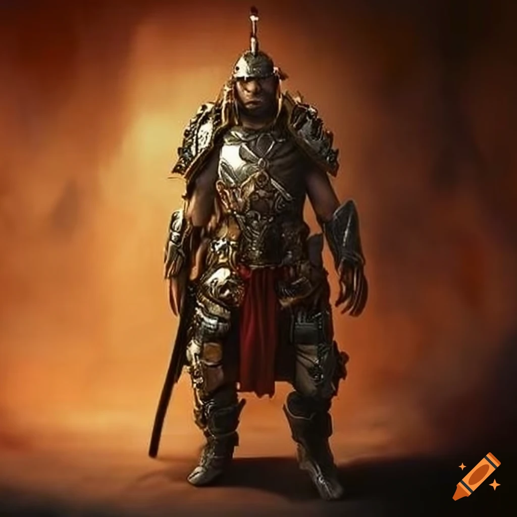 For honor warmonger video game character in 1920x1080 resolution on Craiyon