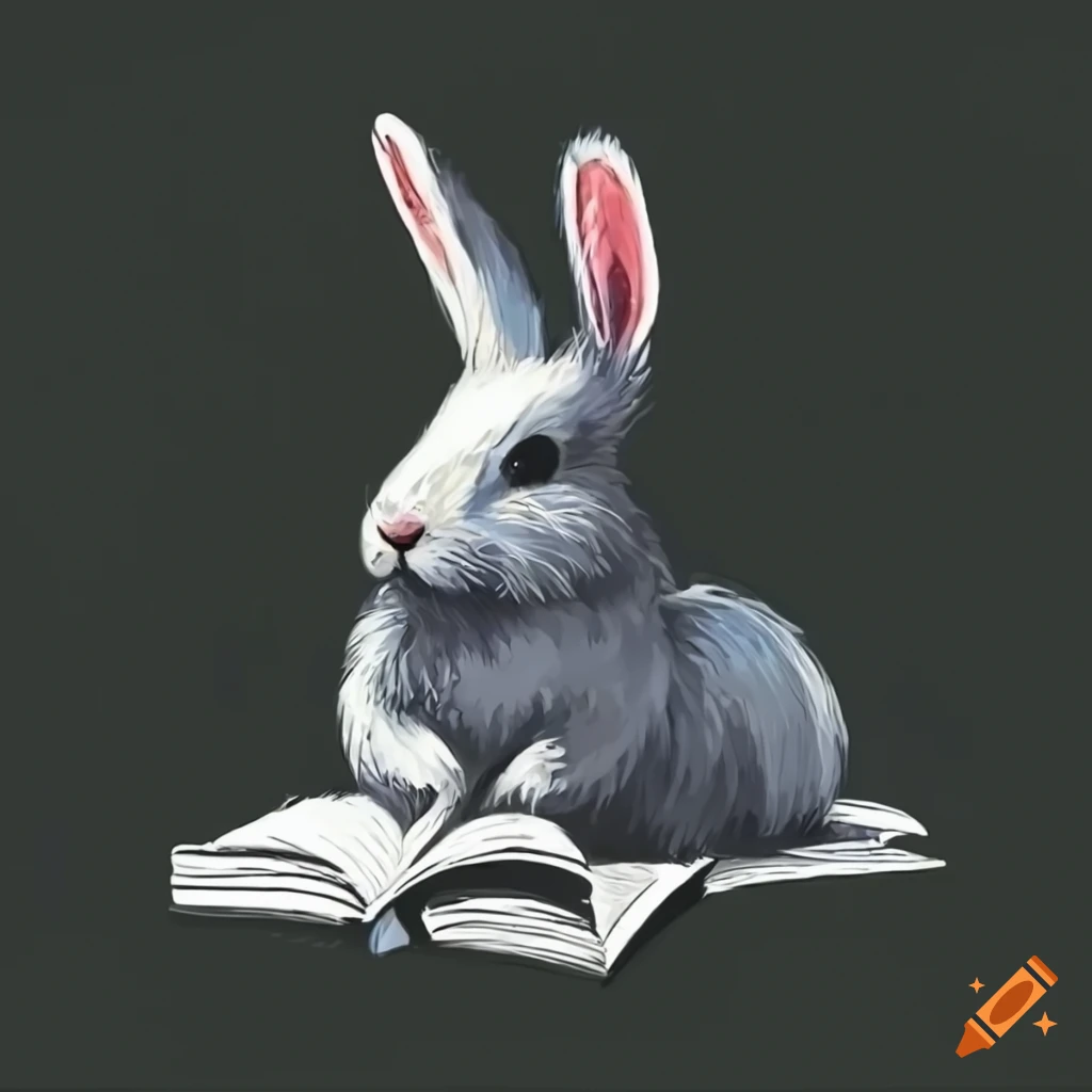 Enchanting classic kids' book with a lovable rabbit character on Craiyon