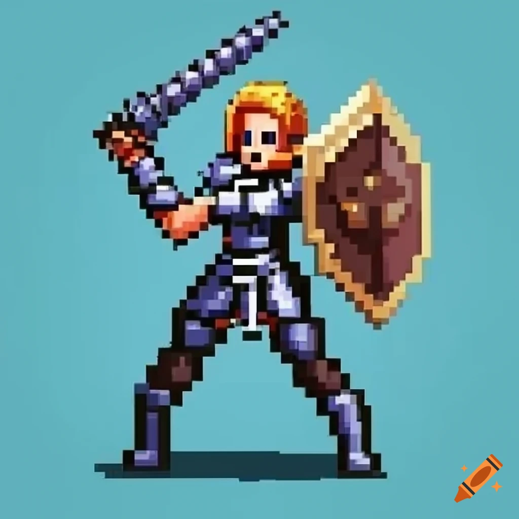Detailed isometric pixel art of leather armor on Craiyon