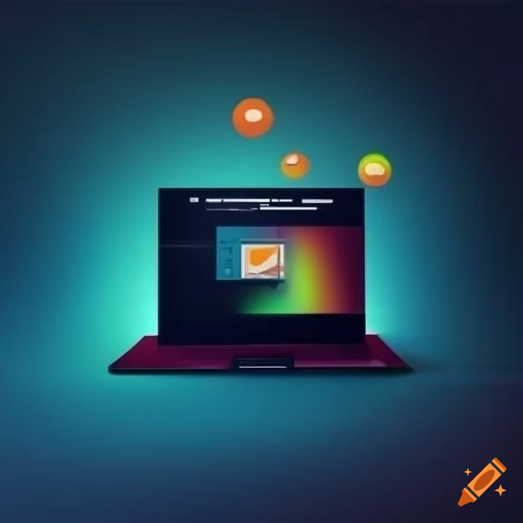 Website design concept on Craiyon