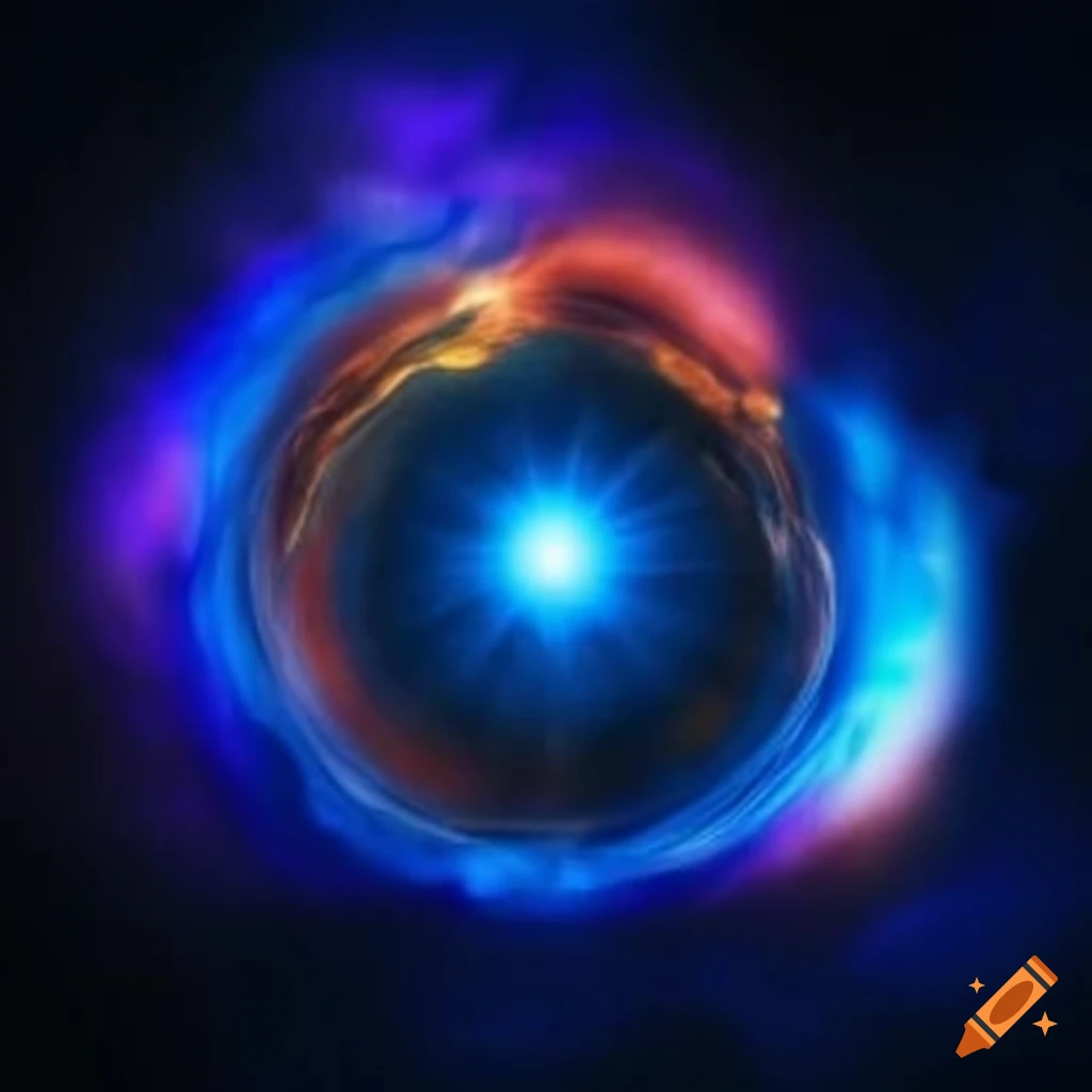 Energetic orb of life on Craiyon