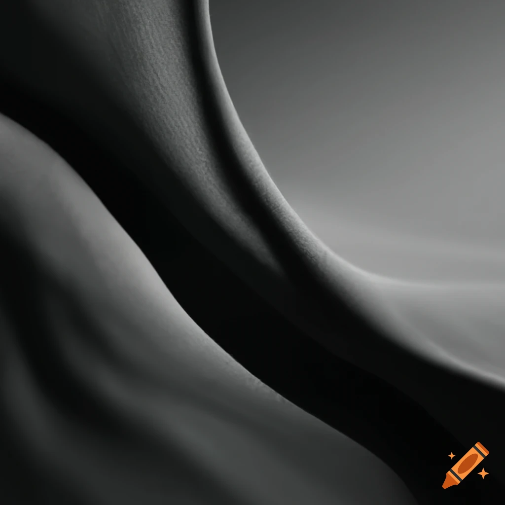Smooth cloth with flowing waves