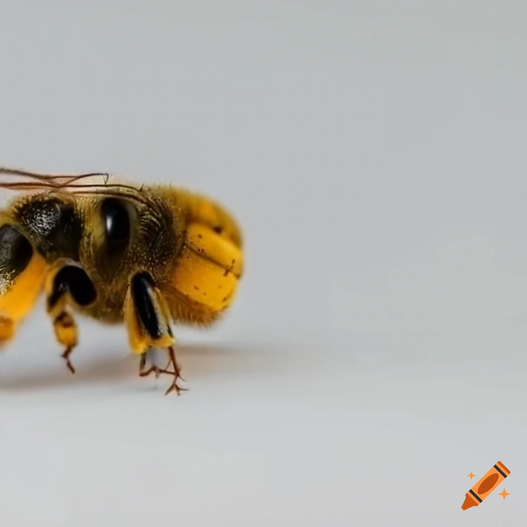 Stunning portrait of a bee in formal attire on Craiyon