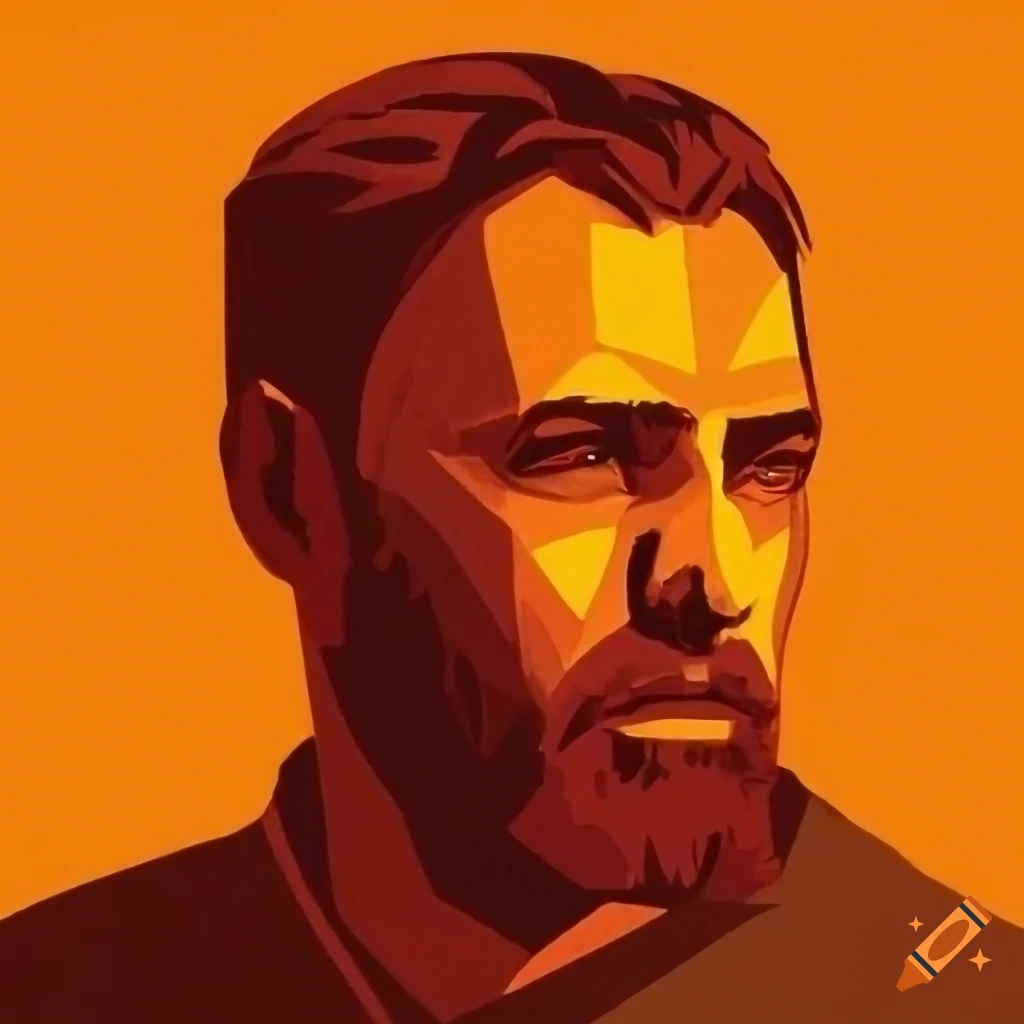 Artistic depiction of Adam as the progenitor of humanity on Craiyon