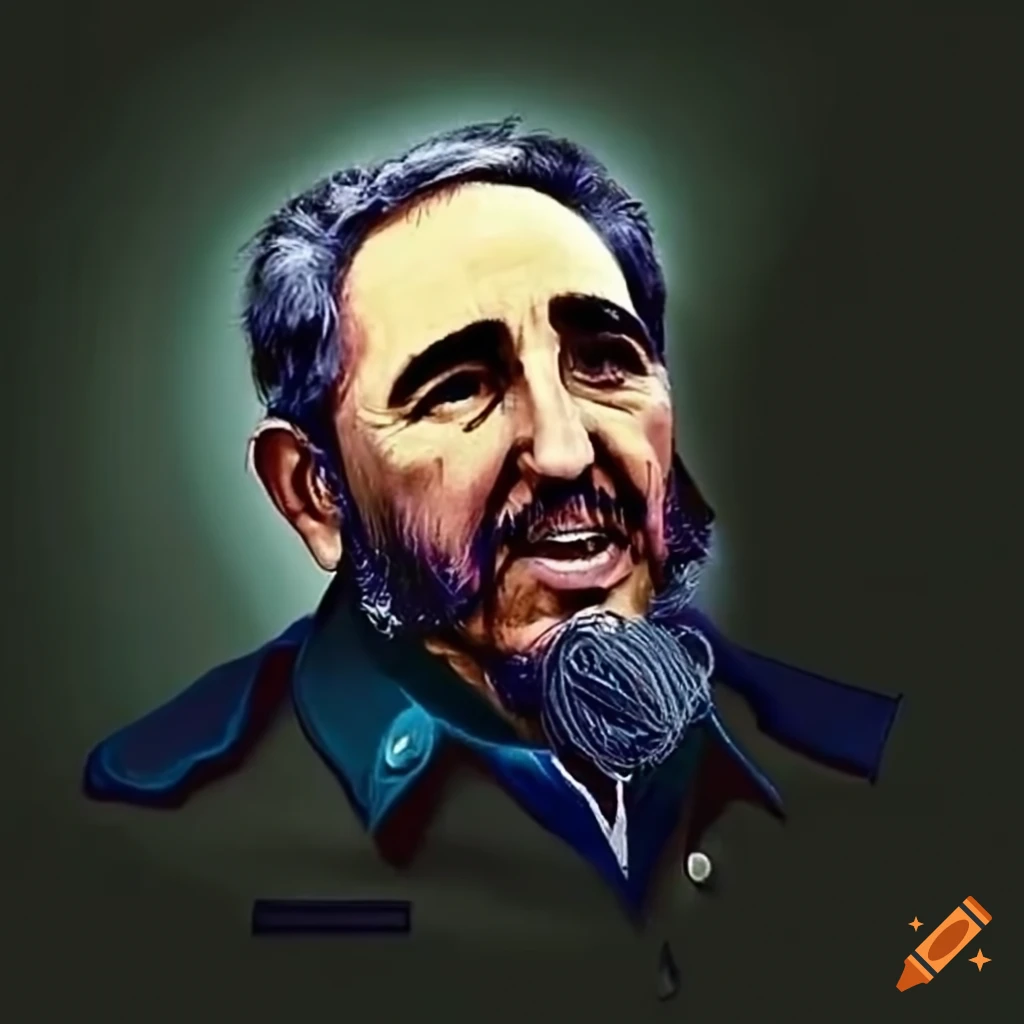 Cuban revolution artwork on Craiyon