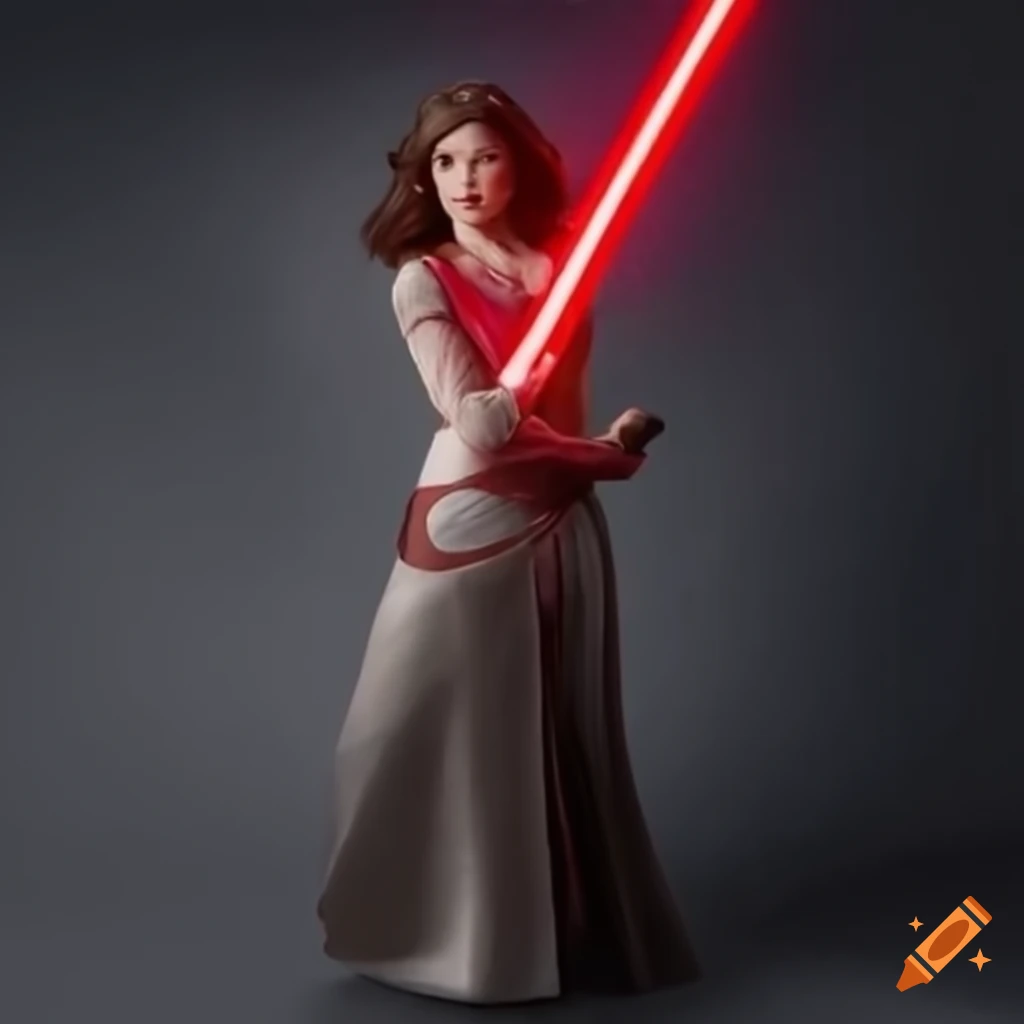 Princess leia as a powerful sith lord in an epic reimagination on Craiyon