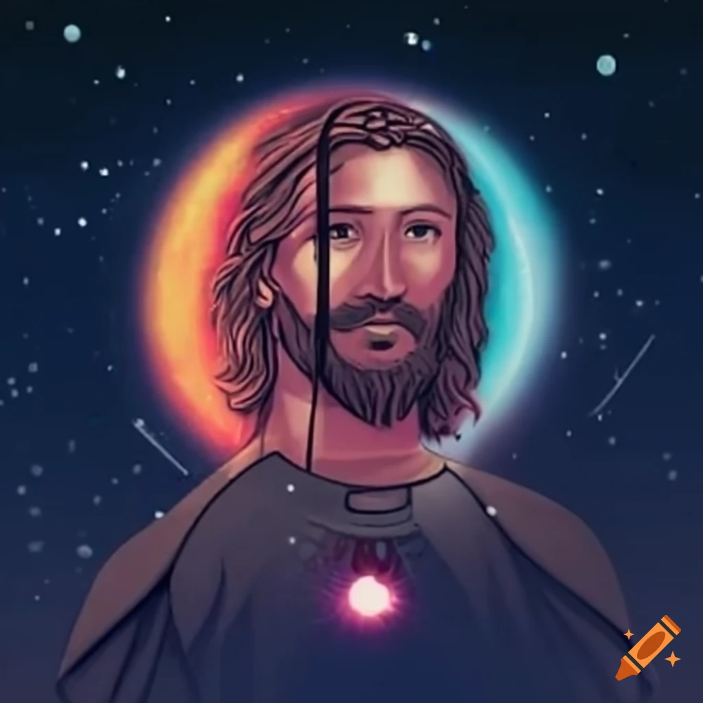 Vaporwave jesus on Craiyon