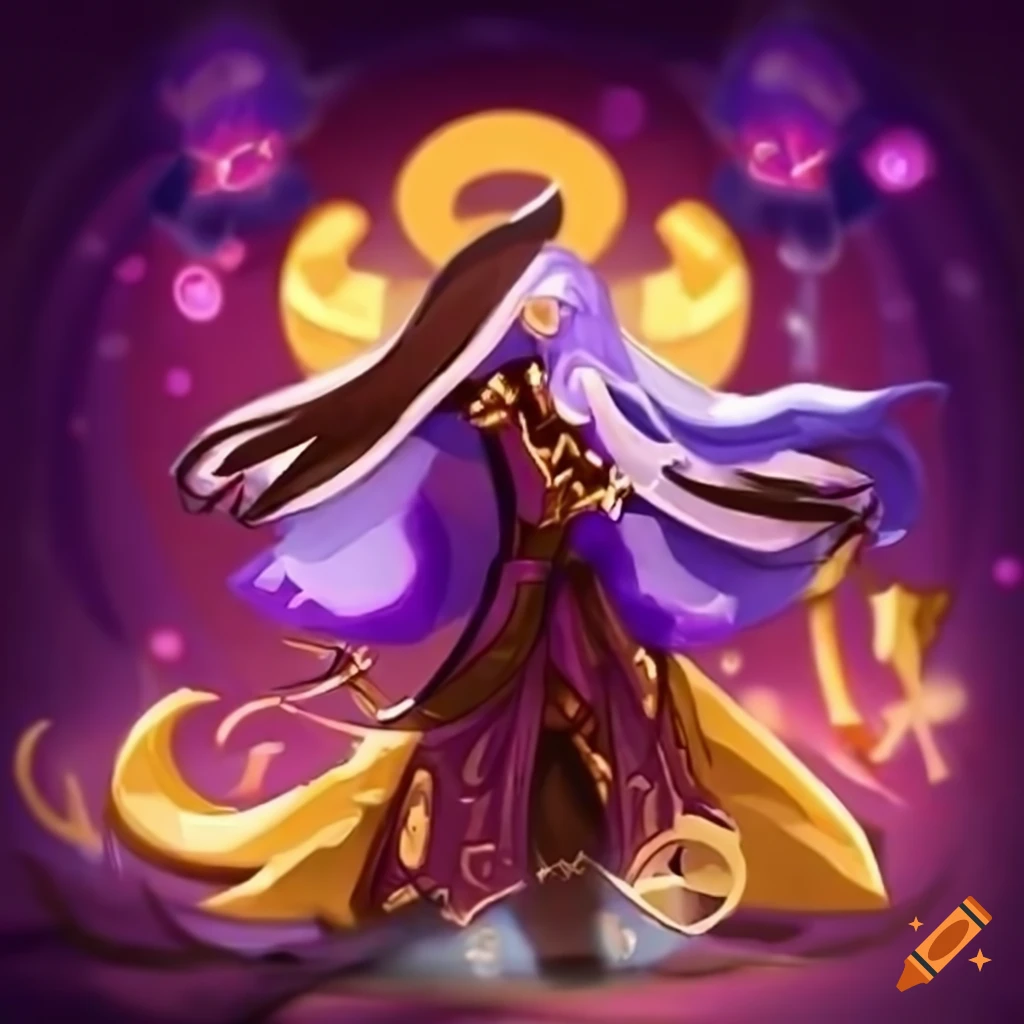 Thunder warrior cookie from cookie run in a dynamic lighting fantasy ...