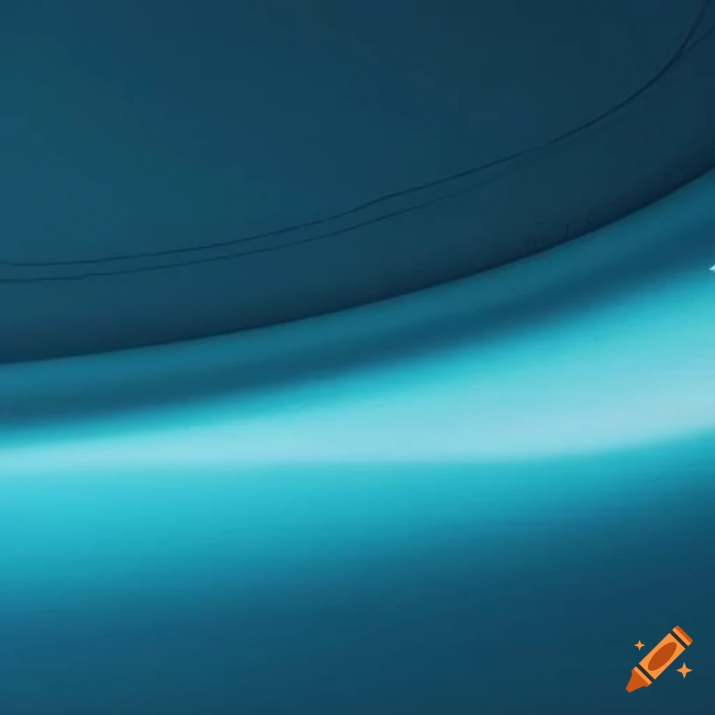 White matt surface with smooth waves