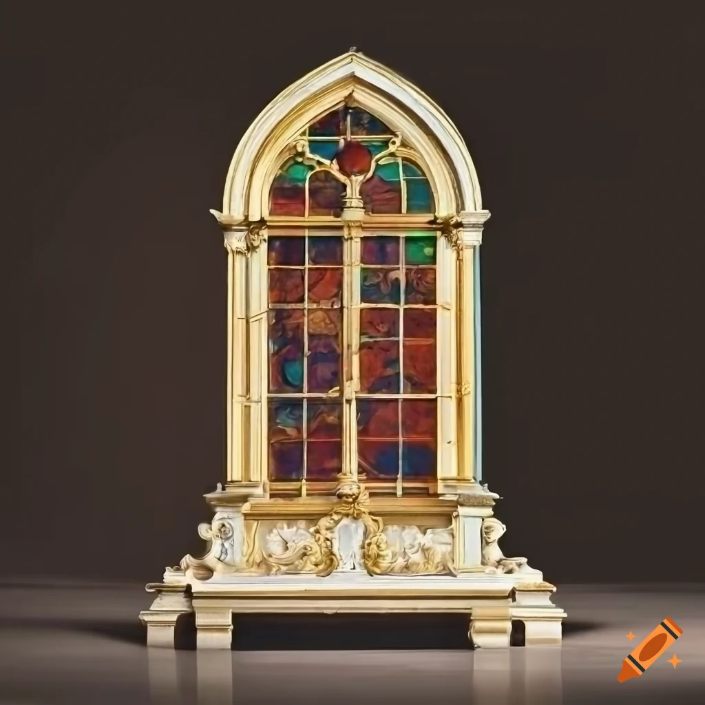 Antique palace window in dresden on Craiyon