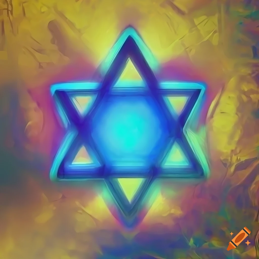 Star of david symbol on Craiyon
