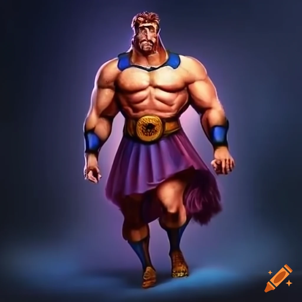 Depiction of hercules on Craiyon