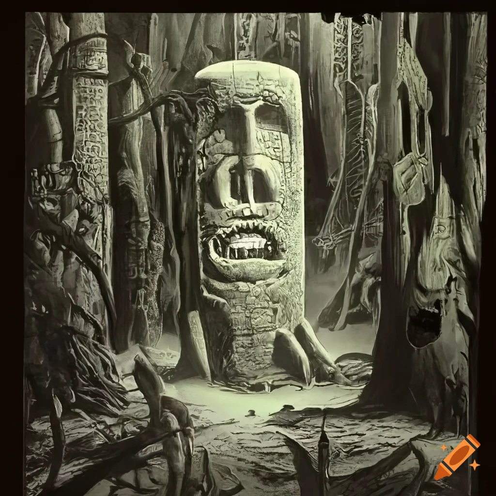 Cover art of a vintage pulp adventure magazine