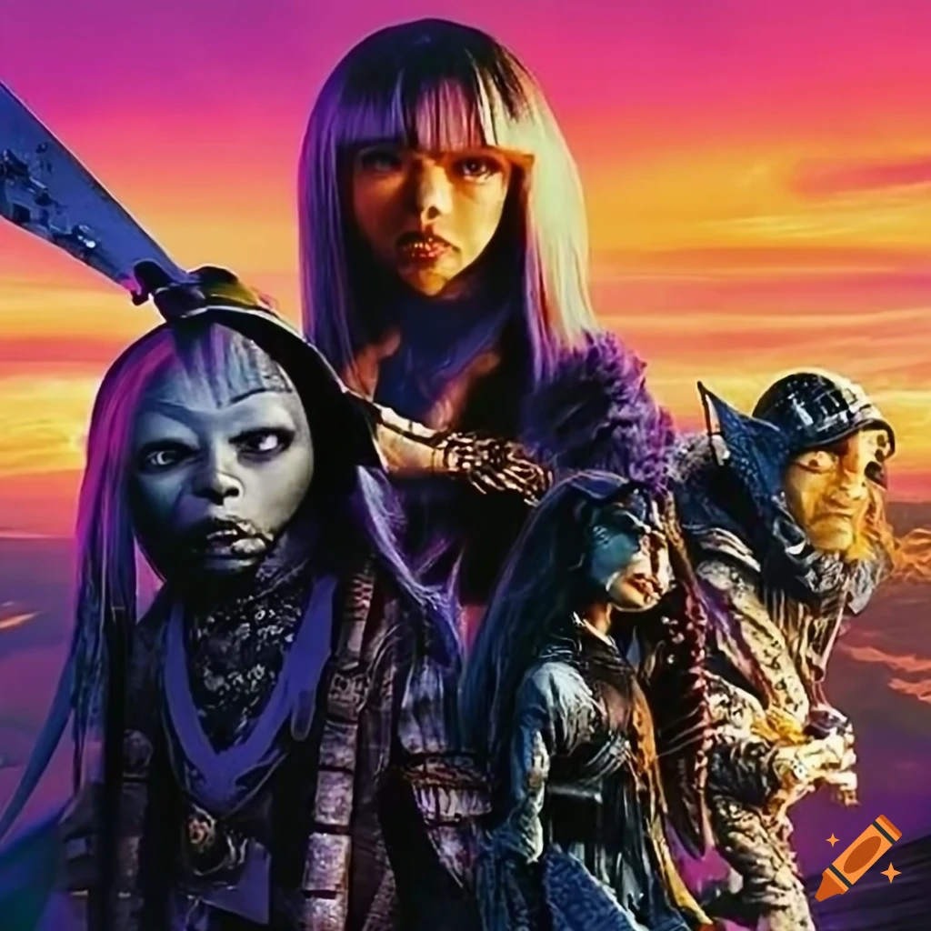 Netflix-like series collage on Craiyon