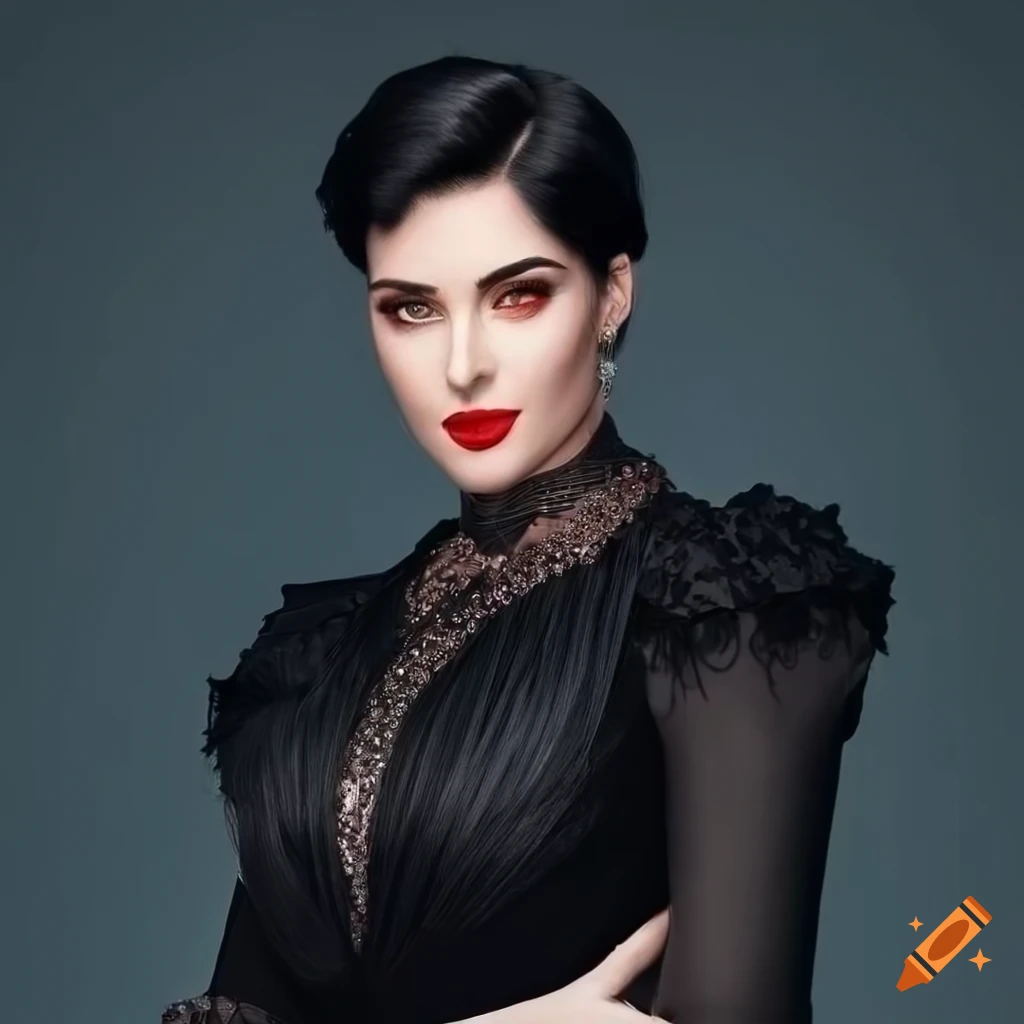 Face of a 28-year-old female with detailed vision on Craiyon