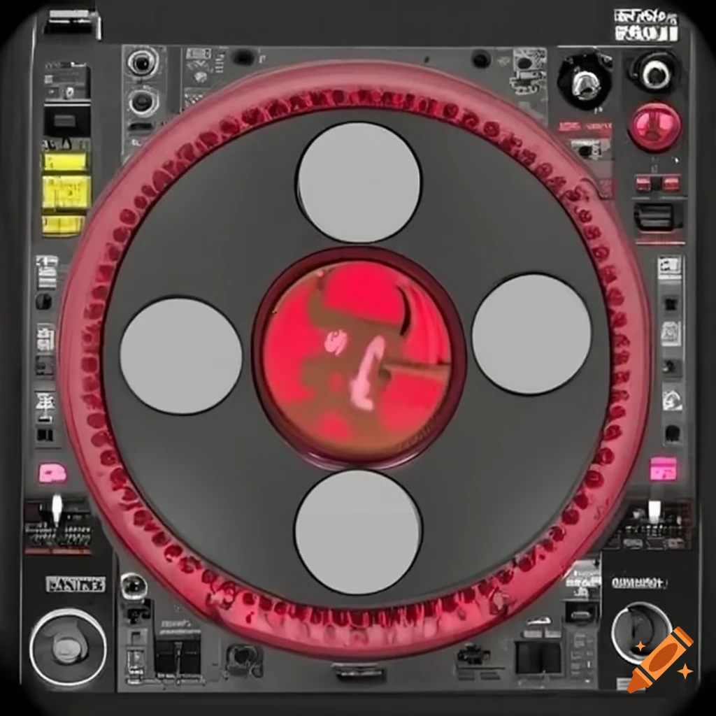 Sigil with pioneer dj set on Craiyon