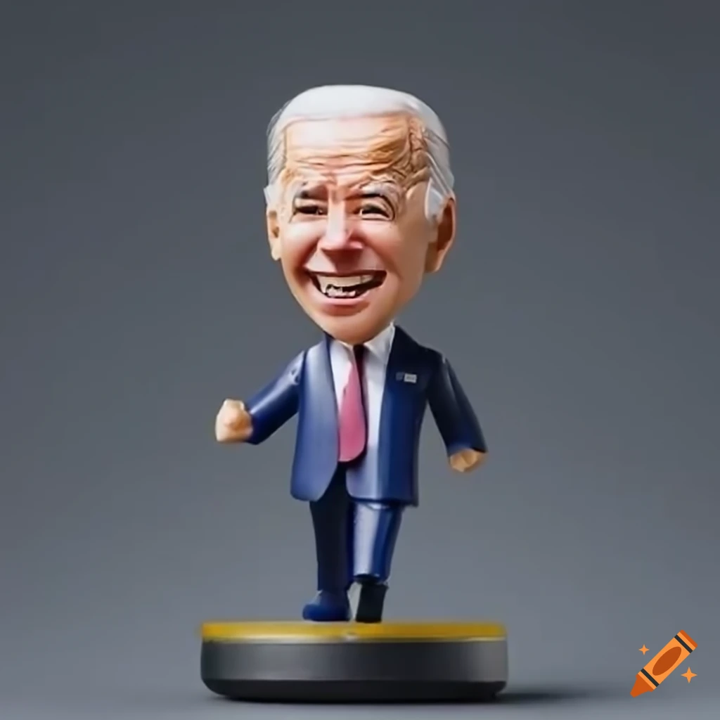 Humorous depiction of president biden as a cute toddler on Craiyon