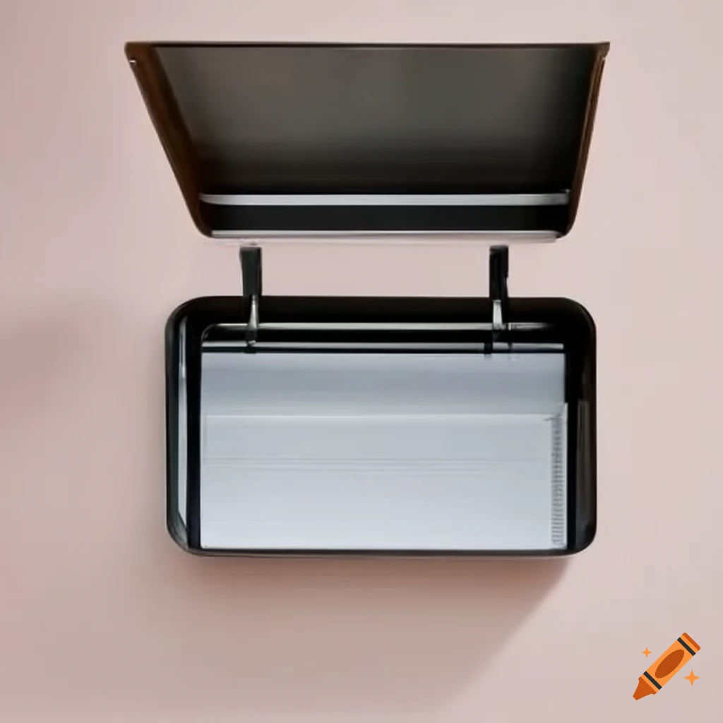 Metal box with an envelope inside on Craiyon