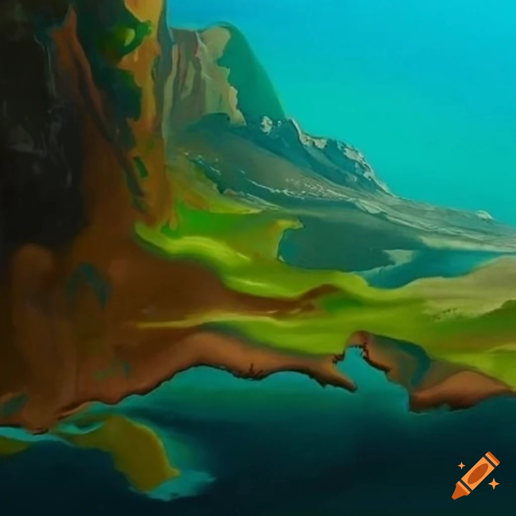 Intriguing map of european landscape