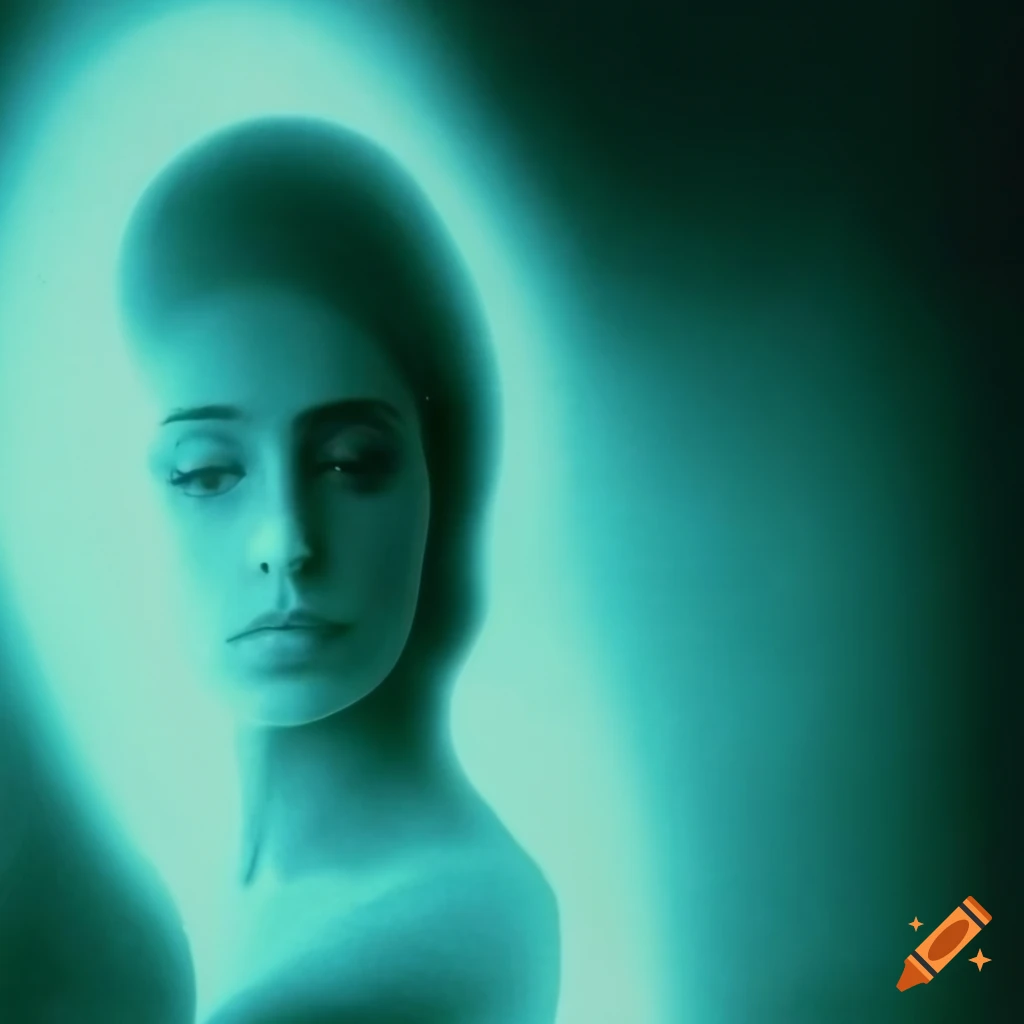 Abstract photographic artwork of a woman by man ray