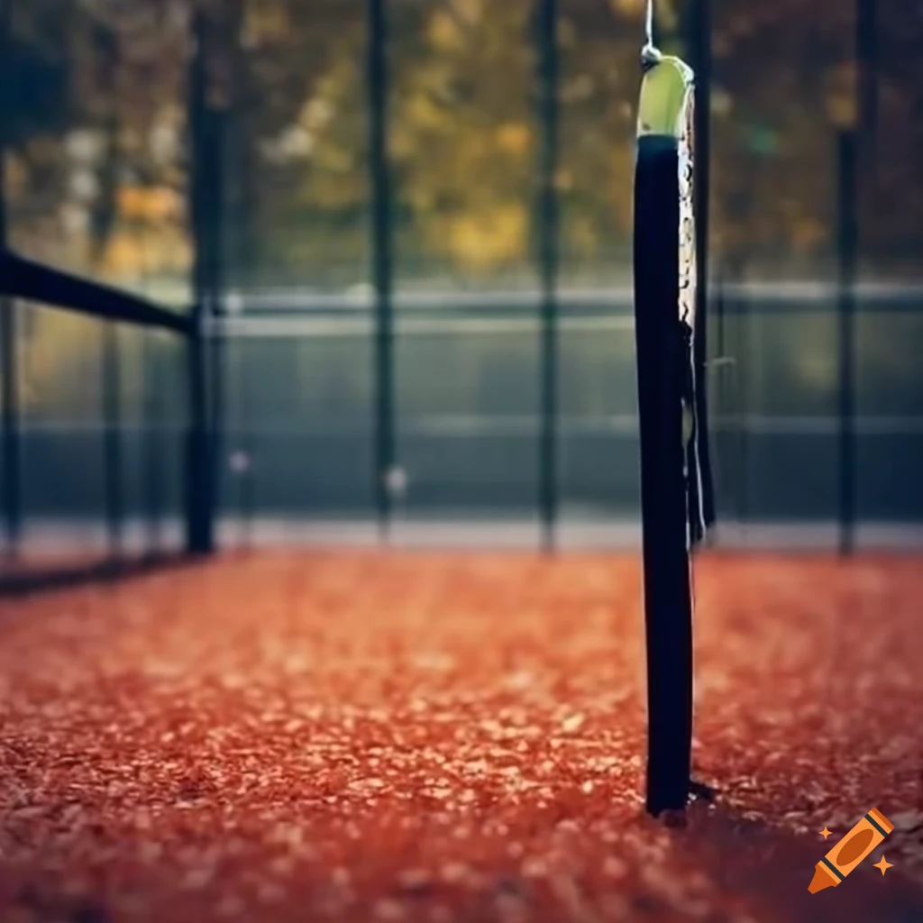 Autumn padel court on Craiyon