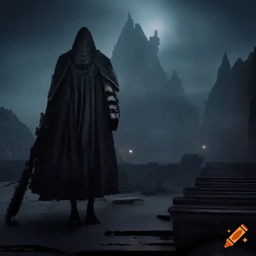 Dark fantasy space artwork