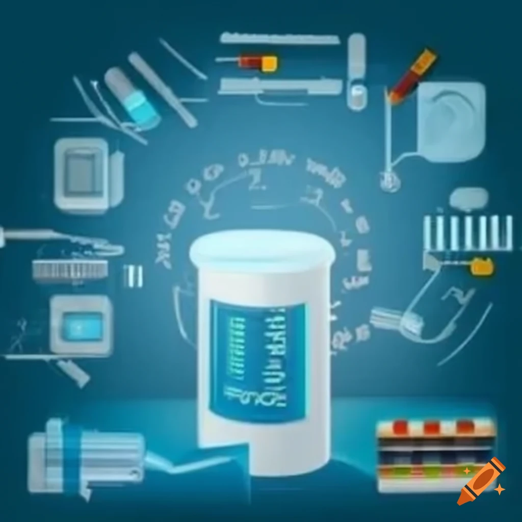 Digital representation of medicinal drugs on Craiyon